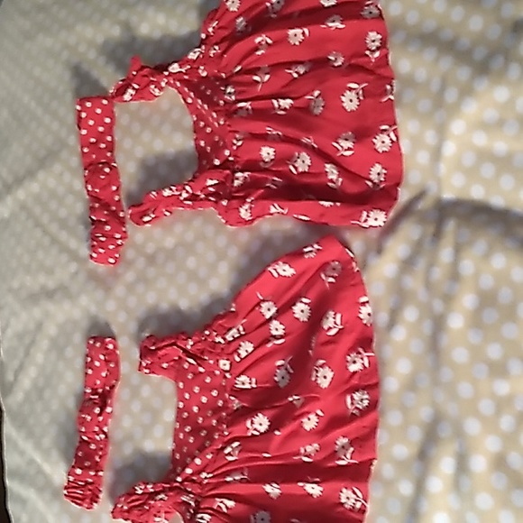 Just One You By Carter'S | Matching Sets | Twin Girl Red Tops With ...